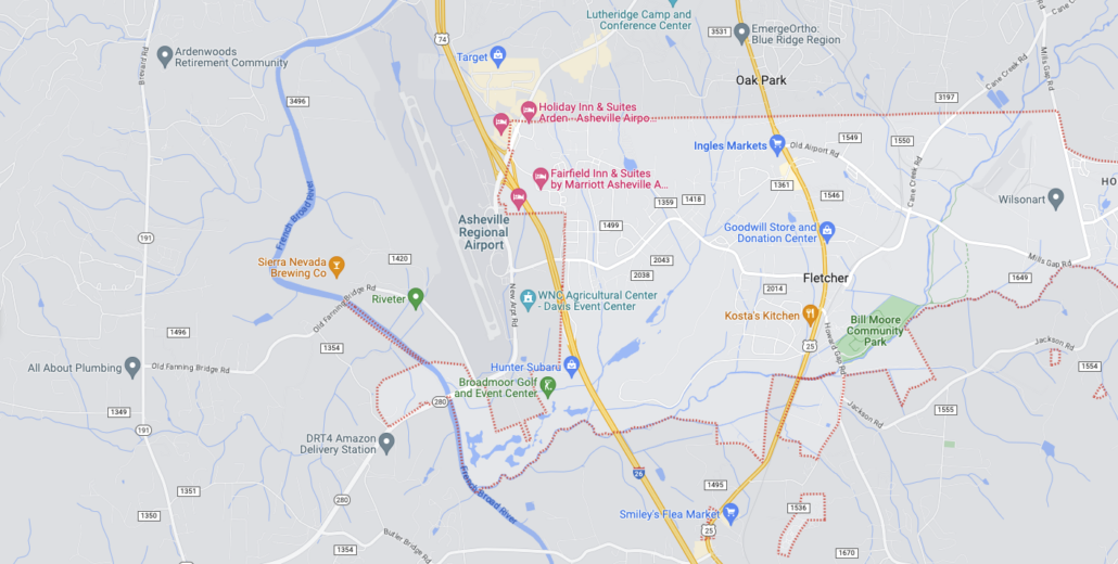 Service Areas - Blue Ridge Aluminum Co.